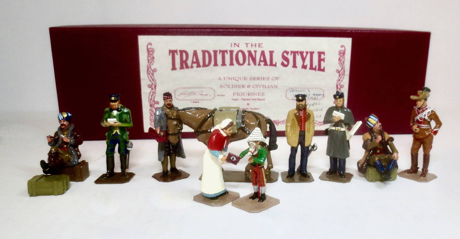 Errol John Studios Assorted Soldiers & Civilians Auction