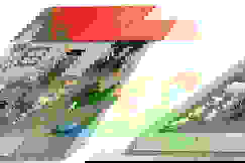 Britains Farm Lot With Farm House Auction