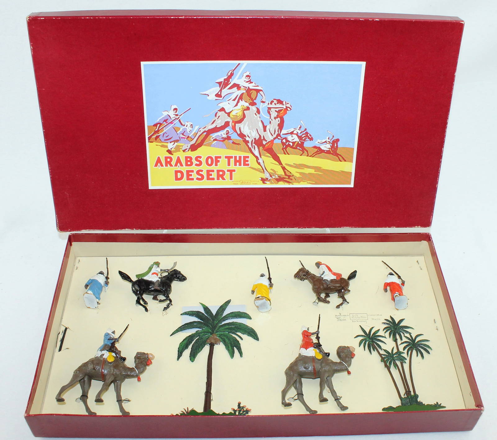 Britains Set 224 Arabs Of The Desert Auction