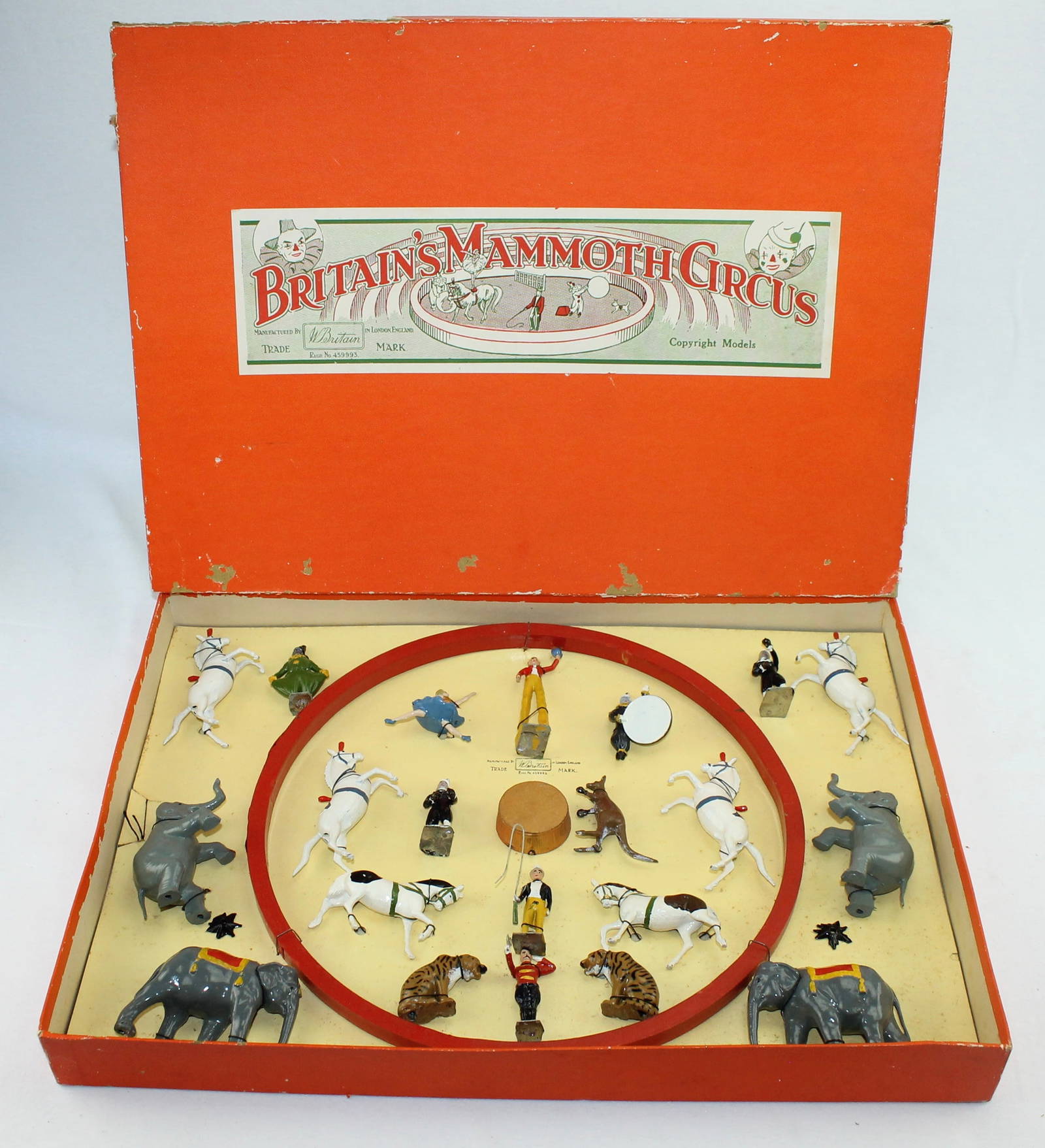 Britains Set 1539 Large Mammoth Circus Display Auction