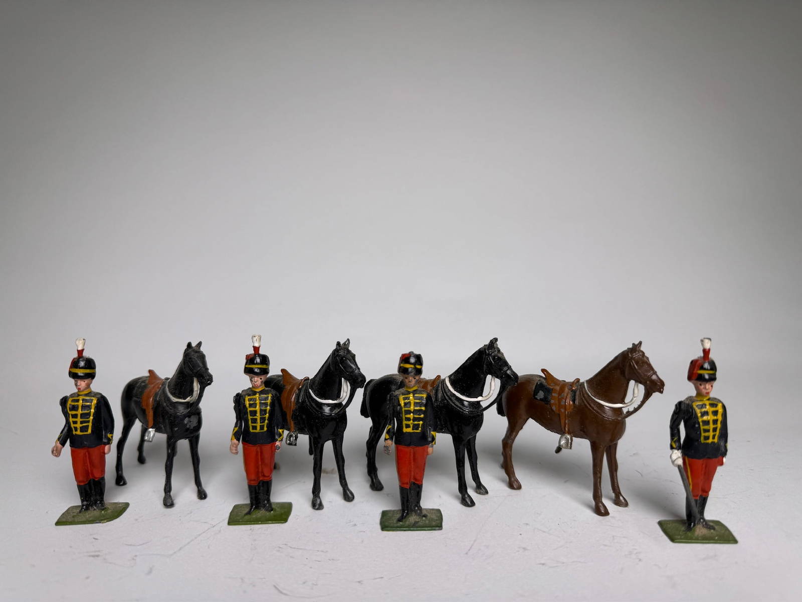 Britains No 182 11th Hussars Dismounted Auction