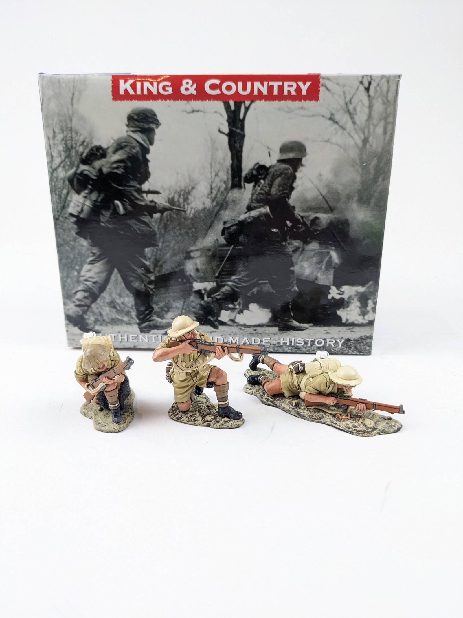 King&country Ea 15 Returning Fire 8th Army Auction