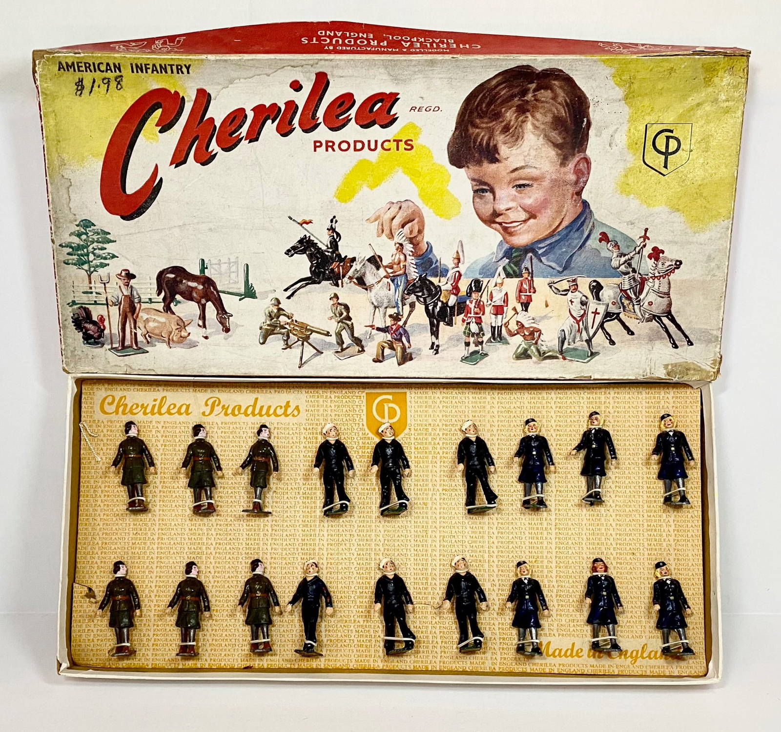 Cherilea #a109 American Soldiers Auction