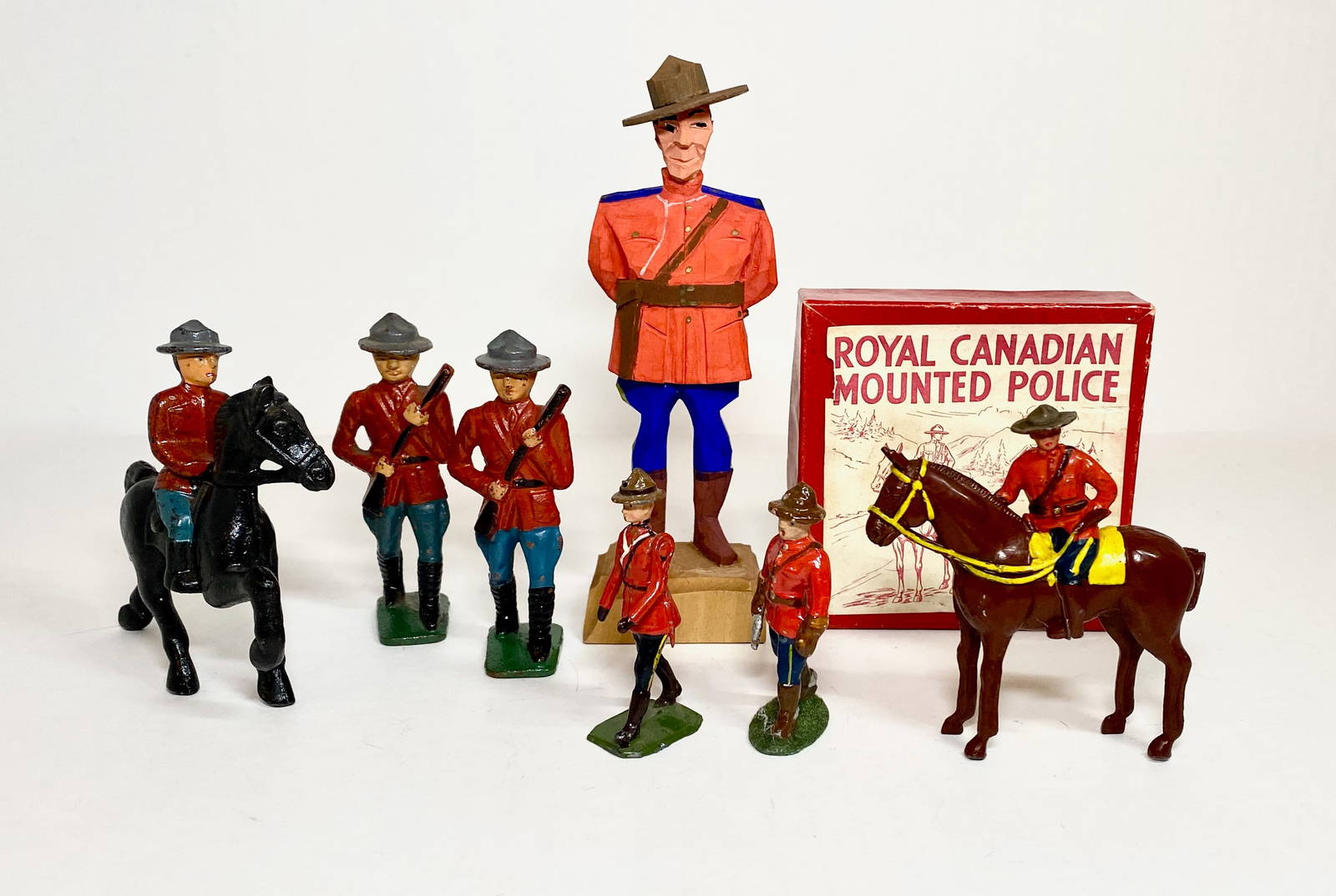 Assorted Rcmp Figures Auction