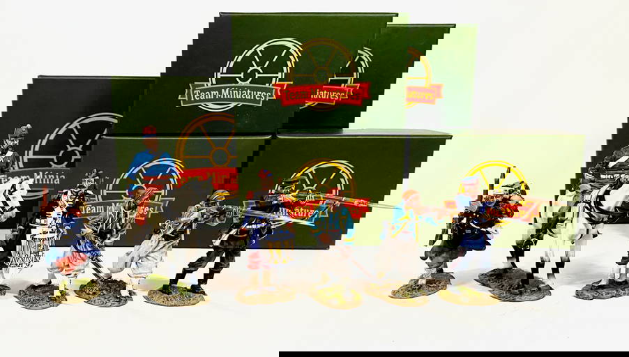 Team Miniatures Franco Prussian War Figures