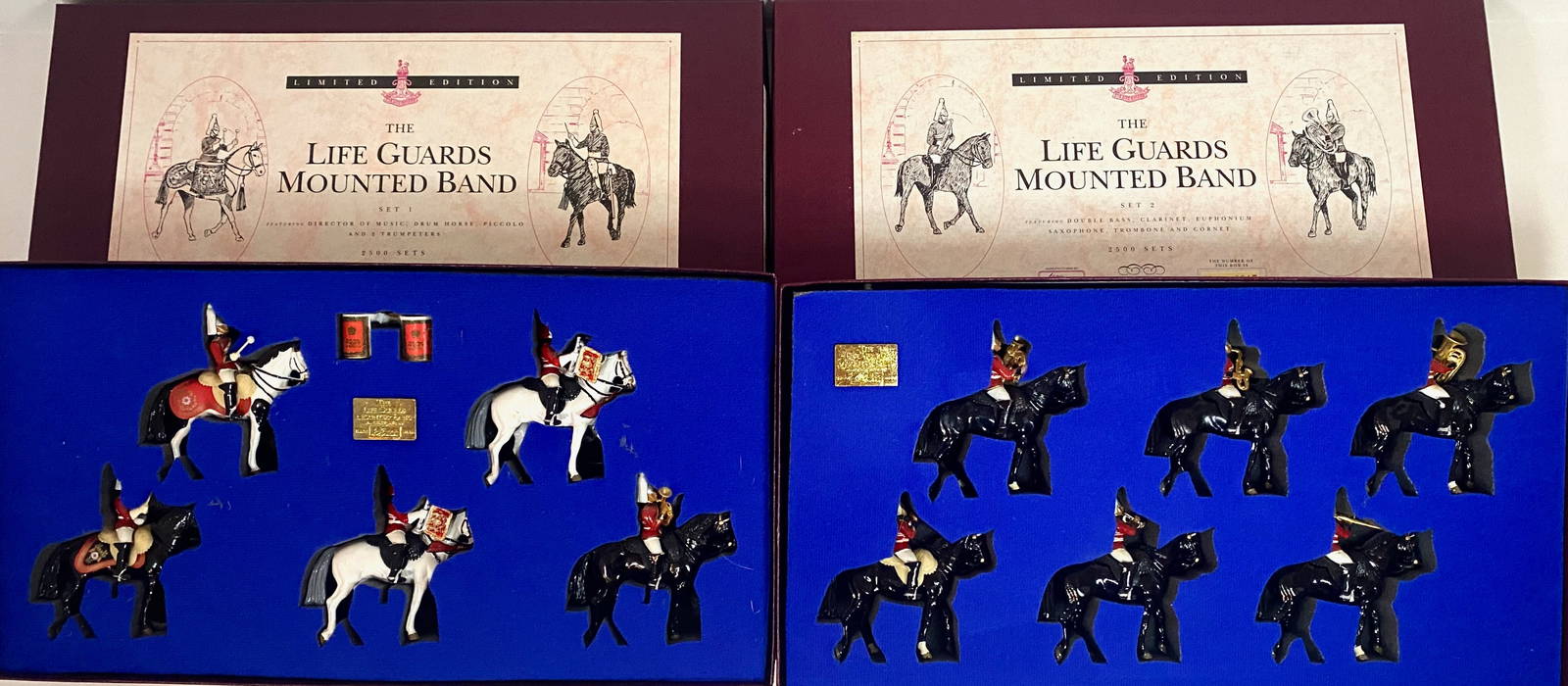 Britains #5195 & #5295 Royal Lifeguards Band Auction