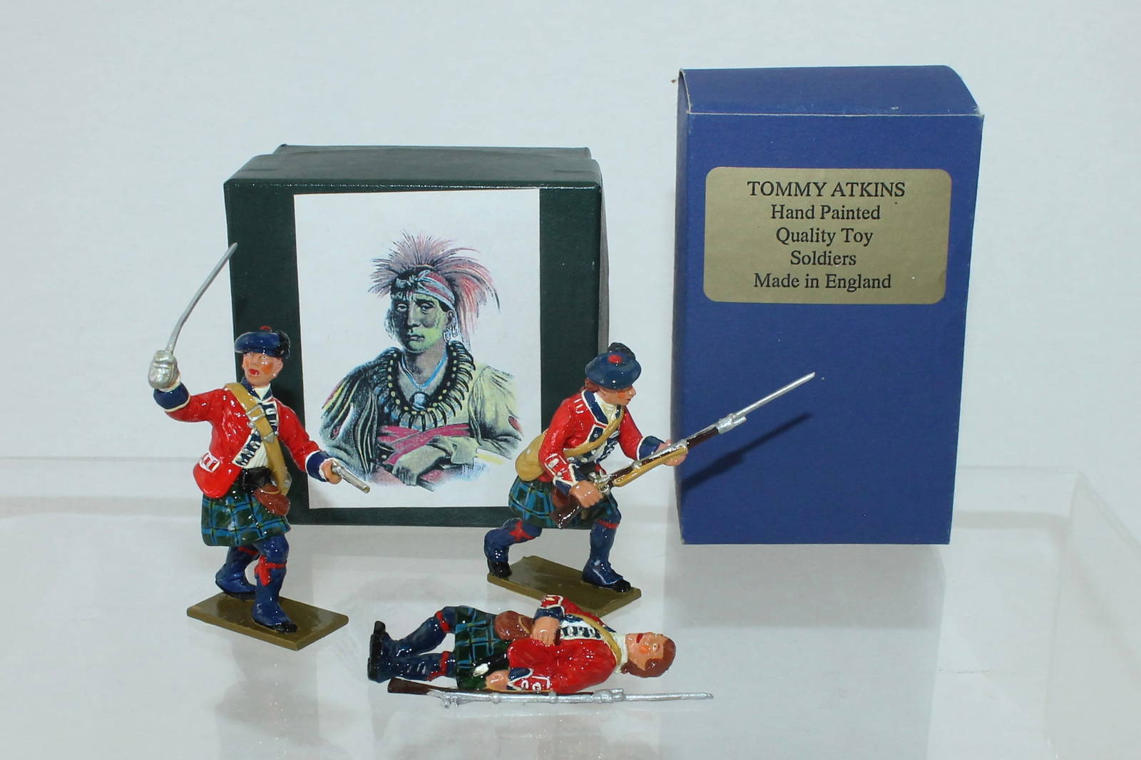 Tommy Atkins Lot Highlanders In Battle Auction