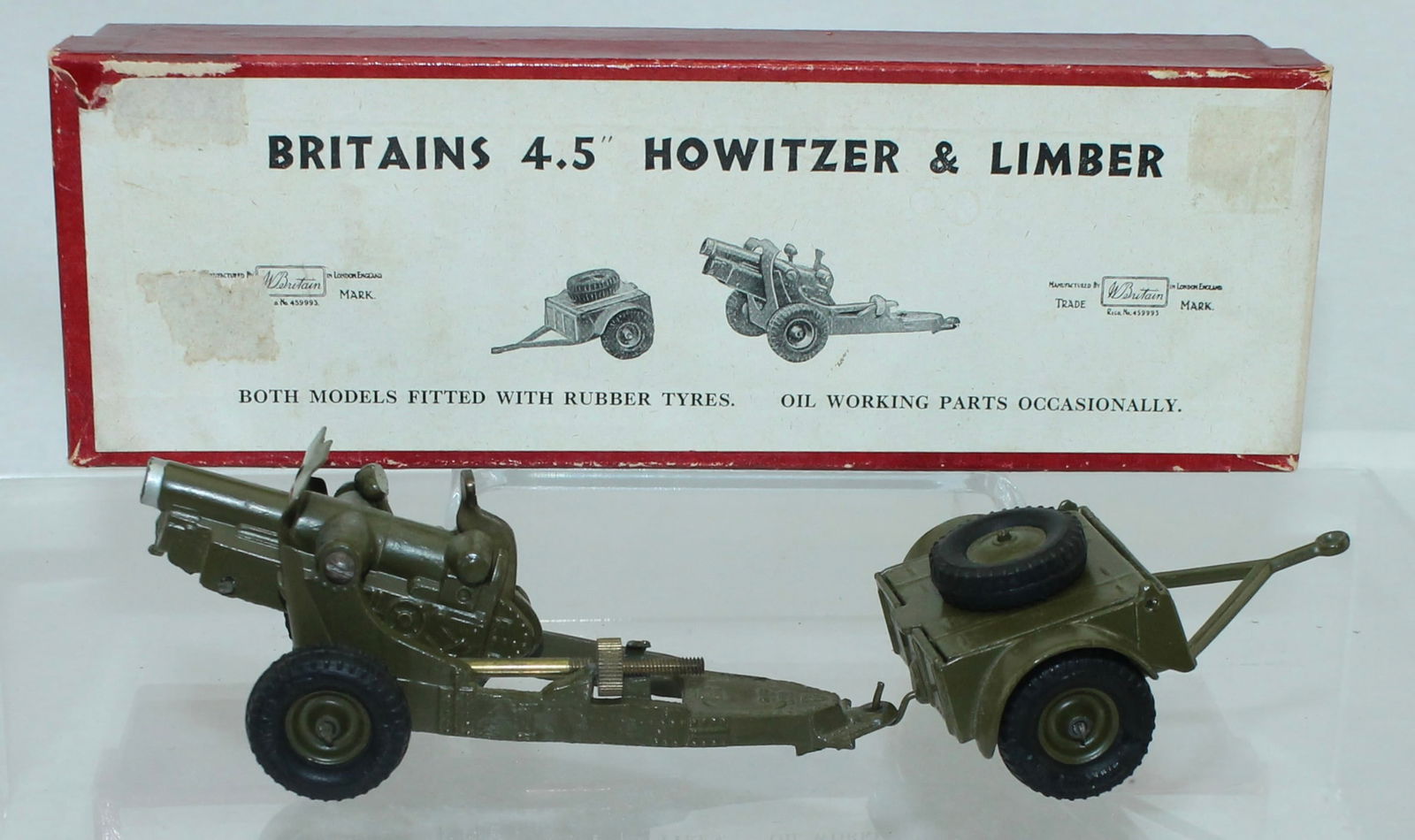 Britains Set 2008 4.5 Inch Howitzer And Limber - Jun 27, 2025 | Old Toy ...