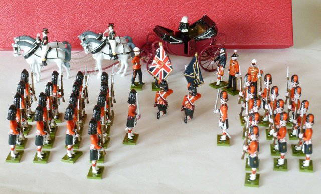 Steadfast Queen Victoria Presenting Colours