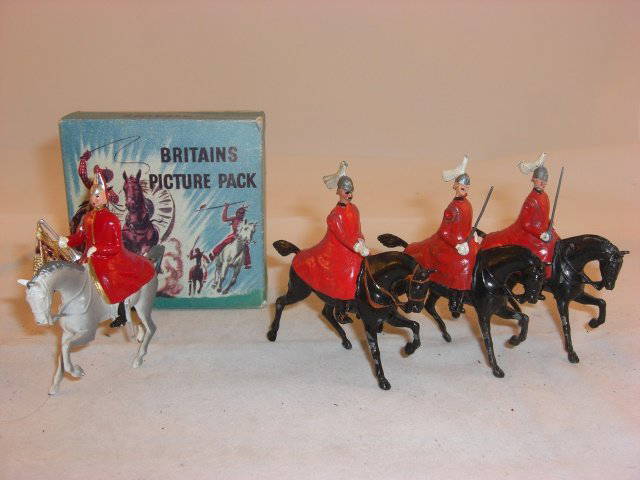 Britains From #400 Lifeguards & #1333b Pic. Pack