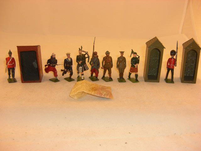 Britains Military Figures & Sentry Boxes