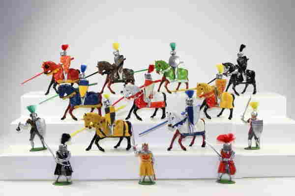 Timpo Models Knights of the Round Table - Nov 23, 2014 | Old Toy ...