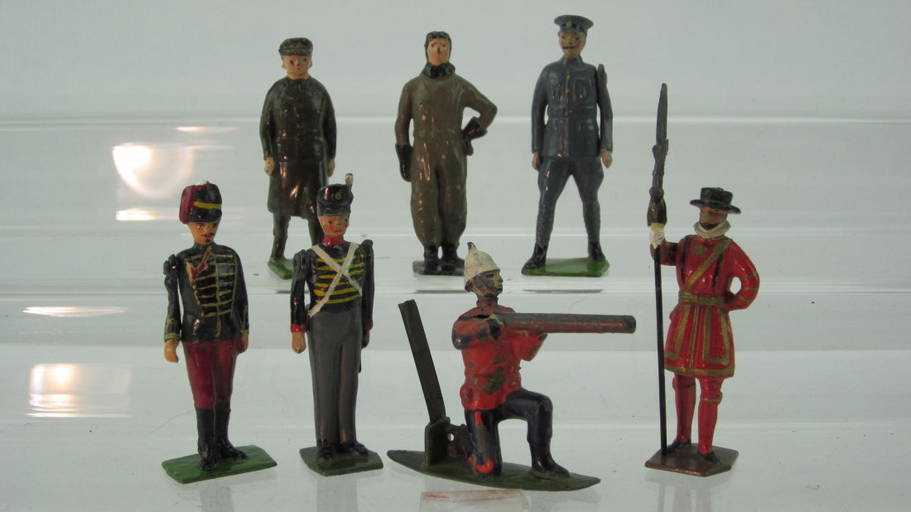 Britains Assortment Rare Soldier To Shoot