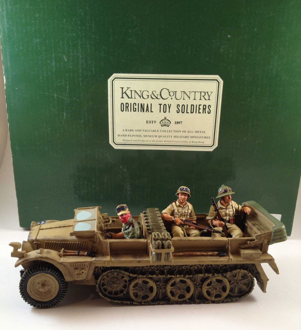 King And Country Ako20 Demag Halftrack