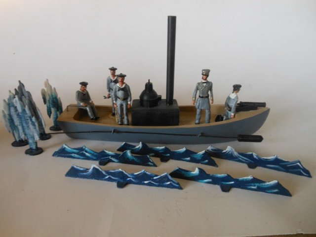 Les Miniatures/jim Hoskins German Steamboat