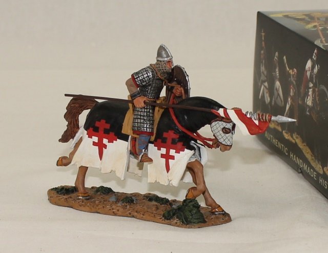 King And Country Mk049 Mounted Medieval Knight