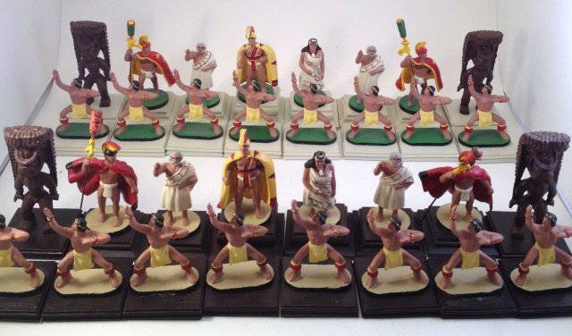 Ed Colarik Hawaiian Chess Set