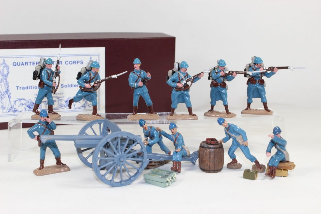 Quartermaster Corps Wwi Breman And French Infantry