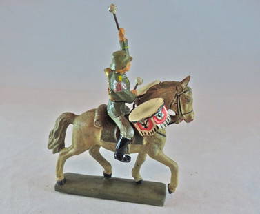 Lineol German Sa Mounted Kettle Drummer