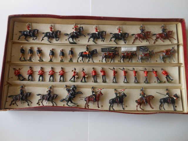 Britains set #29 RARE British Army Display
