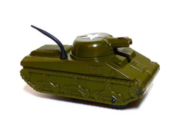 Marx Army Tank Friction Plastic Toy - Dec 04, 2016 | Old Toy Soldier ...