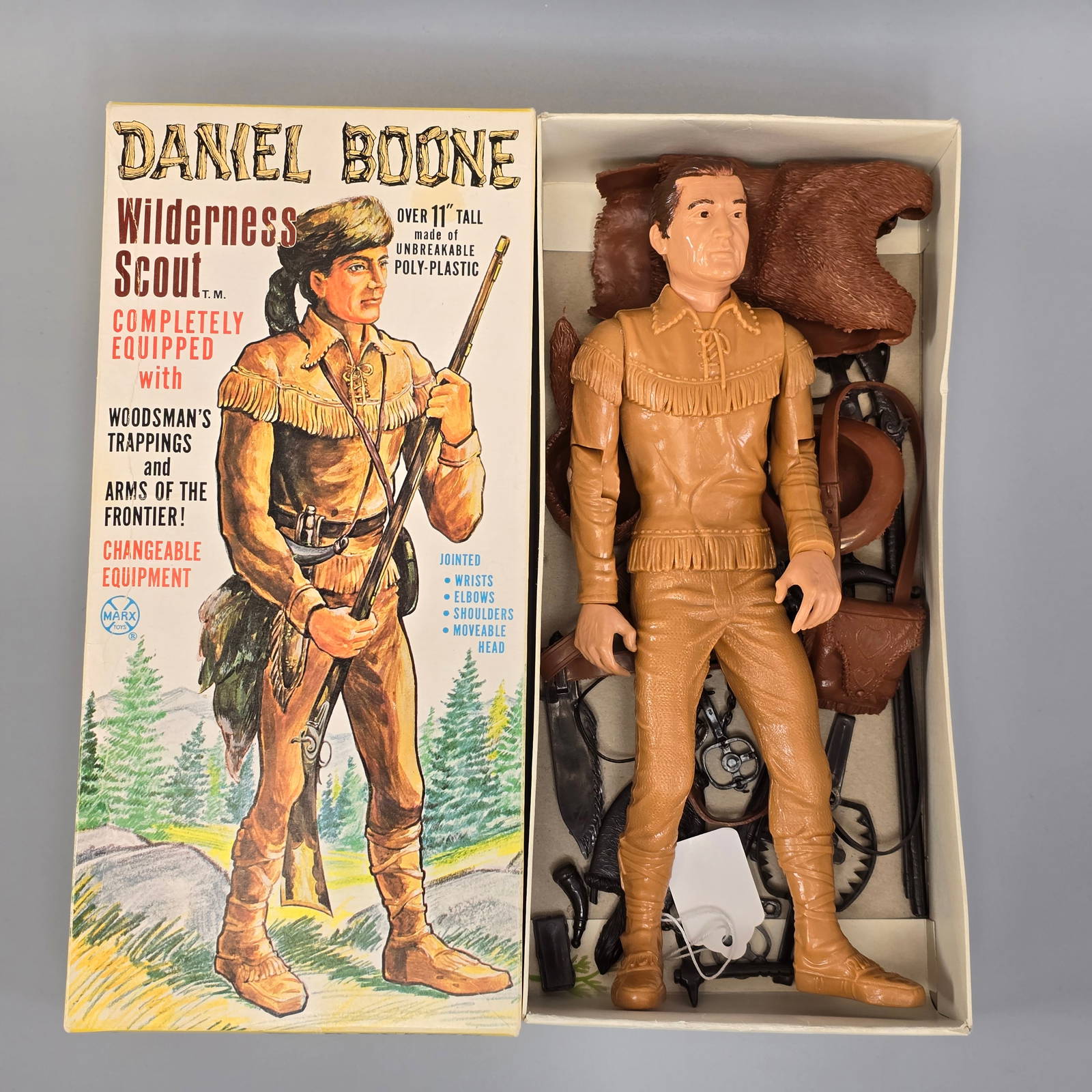 Marx Toys Origional Daniel Boone Figure Auction