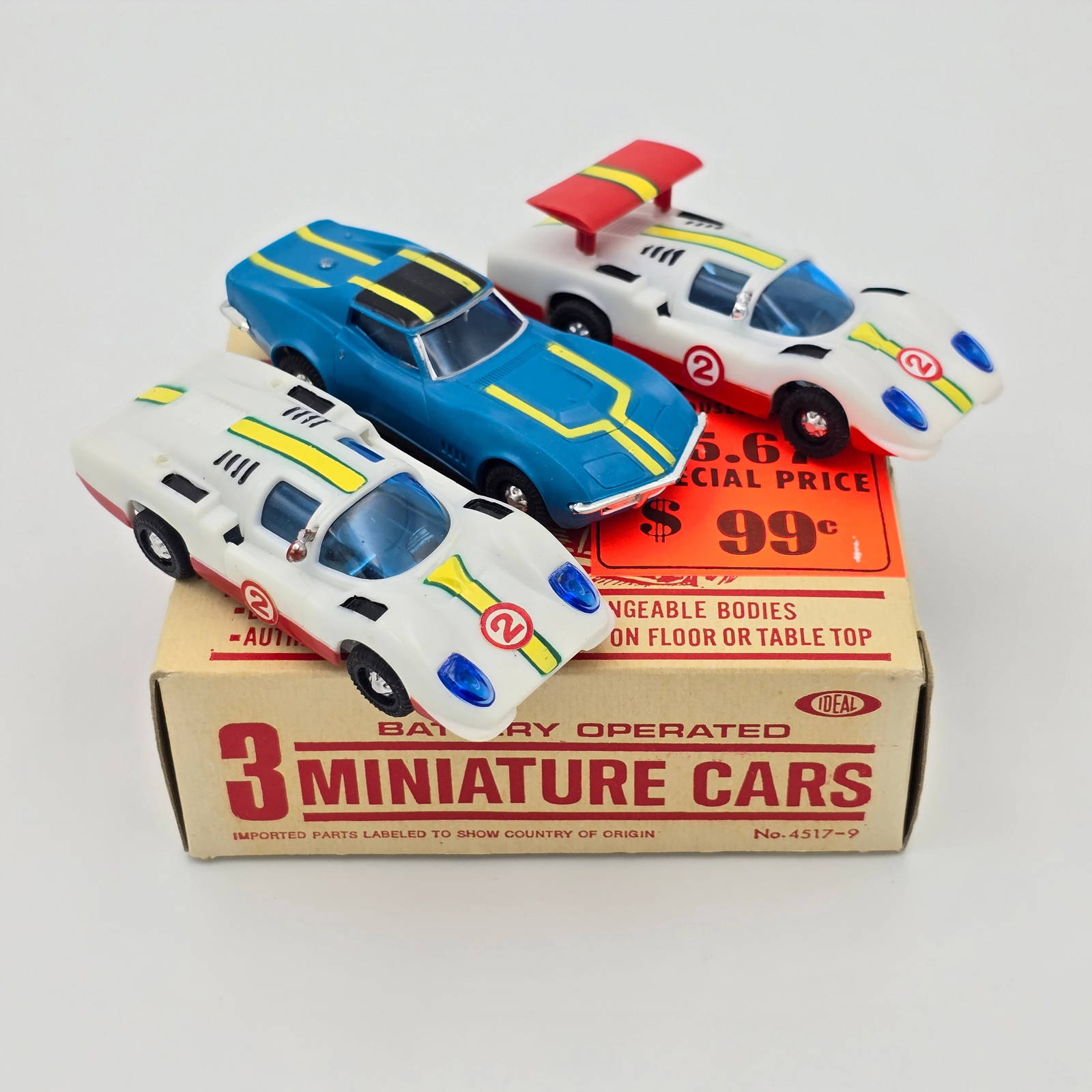 Ideal Mini Motorific Car Trio Auction