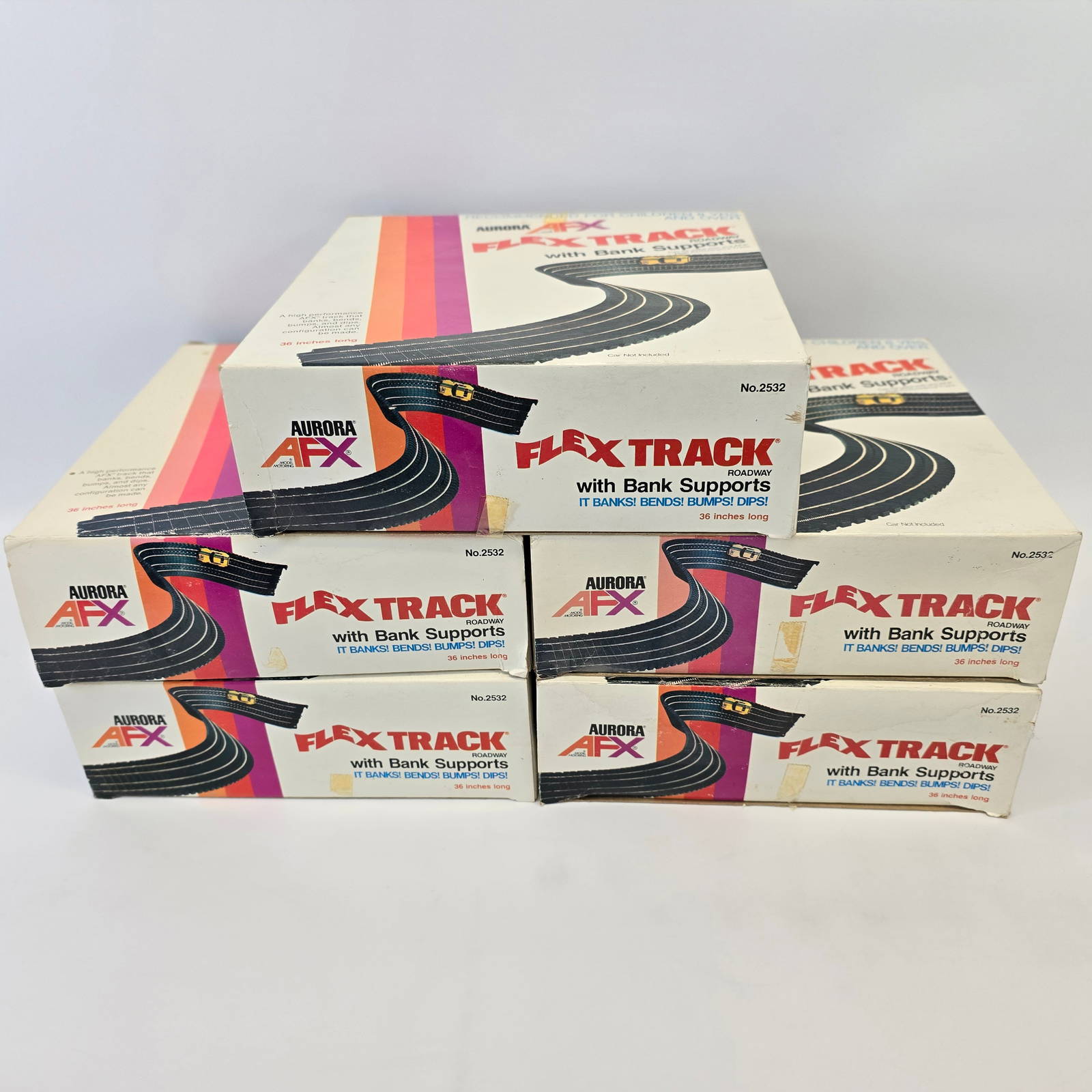 Aurora Afx Flex Track Lot Auction
