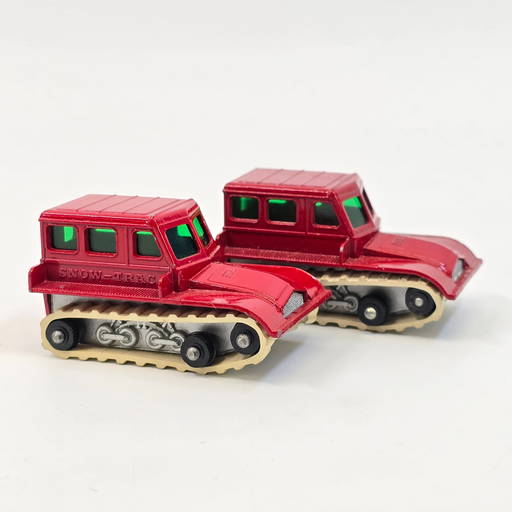 Lesney Matchbox Snow Trac Pair