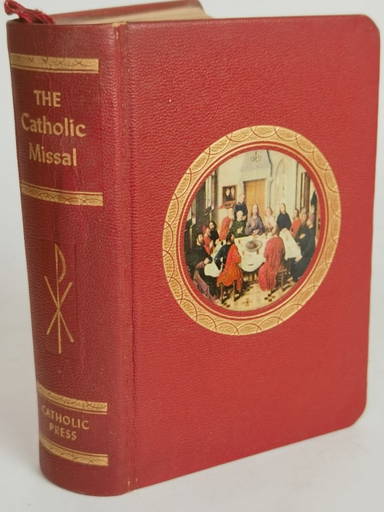 1958 The Catholic Missal By The Catholic Press