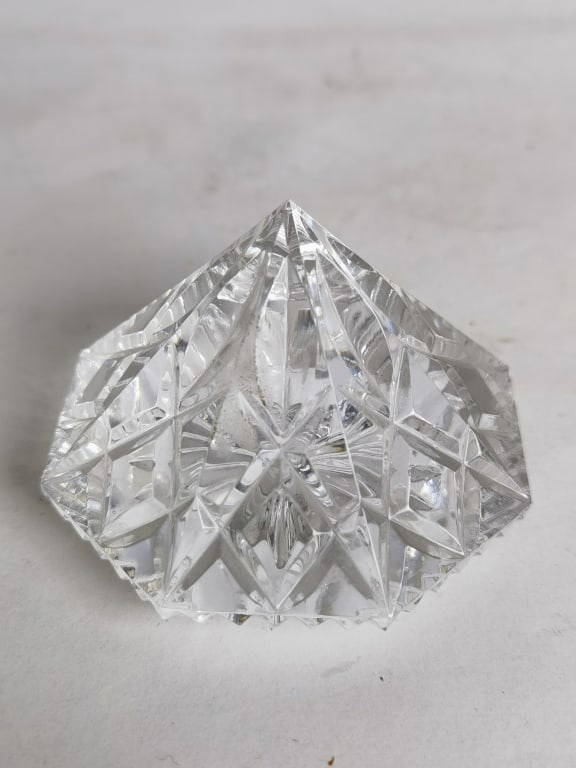 Vintage Waterford Crystal Diamond Paperweight Auction