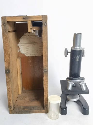 Vintage Asa Microscope