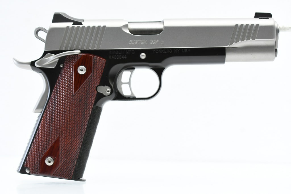 Kimber Custom Shop Cdp Ii Black/stainless (5"), 45 Acp, Semi-auto (w/ Box), Sn - K400044 Auction