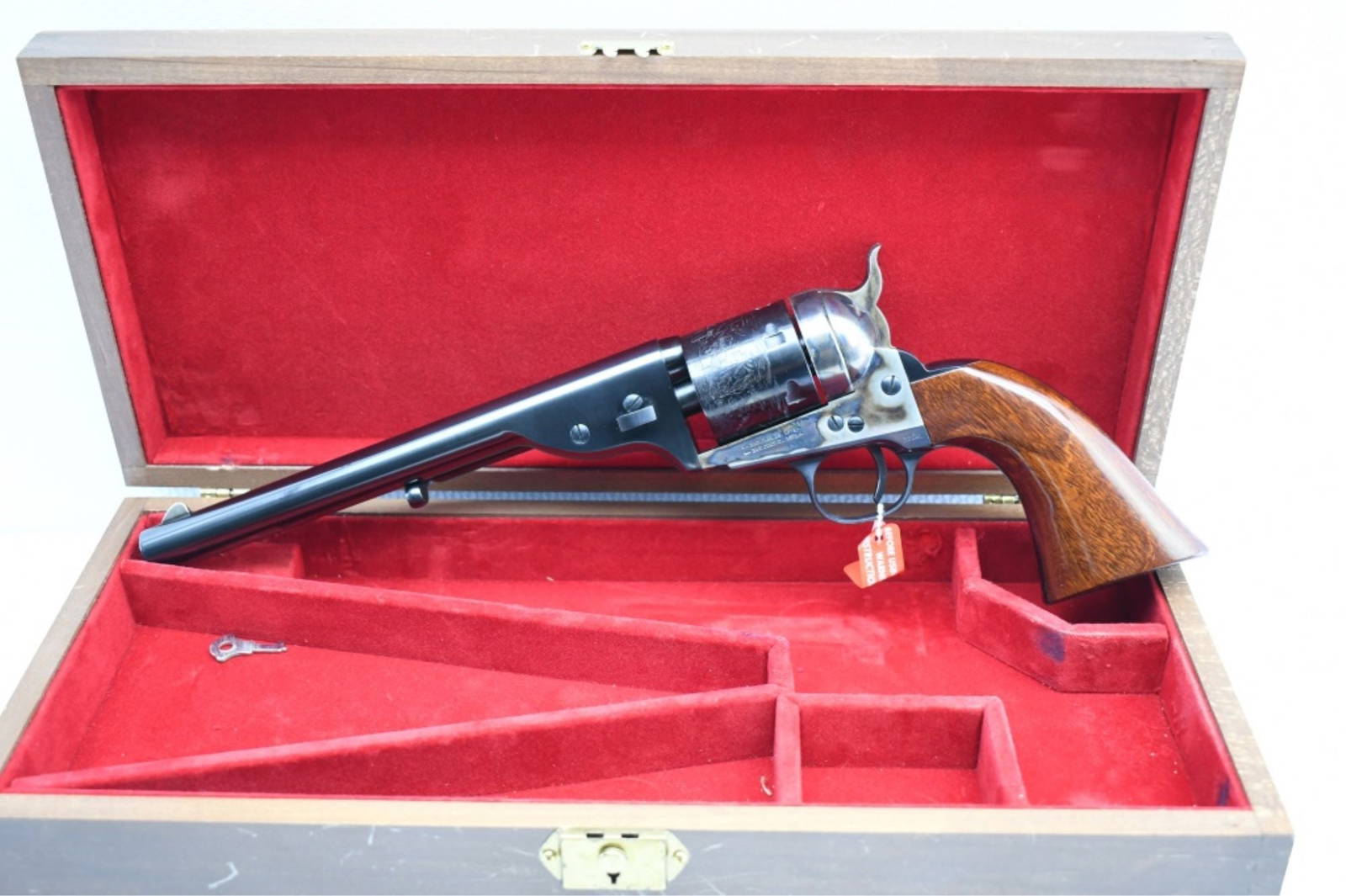 Cimarron Model 1860 Richards-mason (8"), 38 Colt/ S&w Spl., Revolver (w ...
