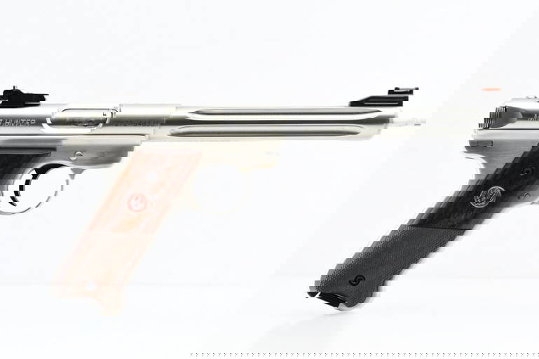 Ruger Mkii Target Hunter Stainless Fluted (6 7/8"), Semi Auto (w/ Box ...