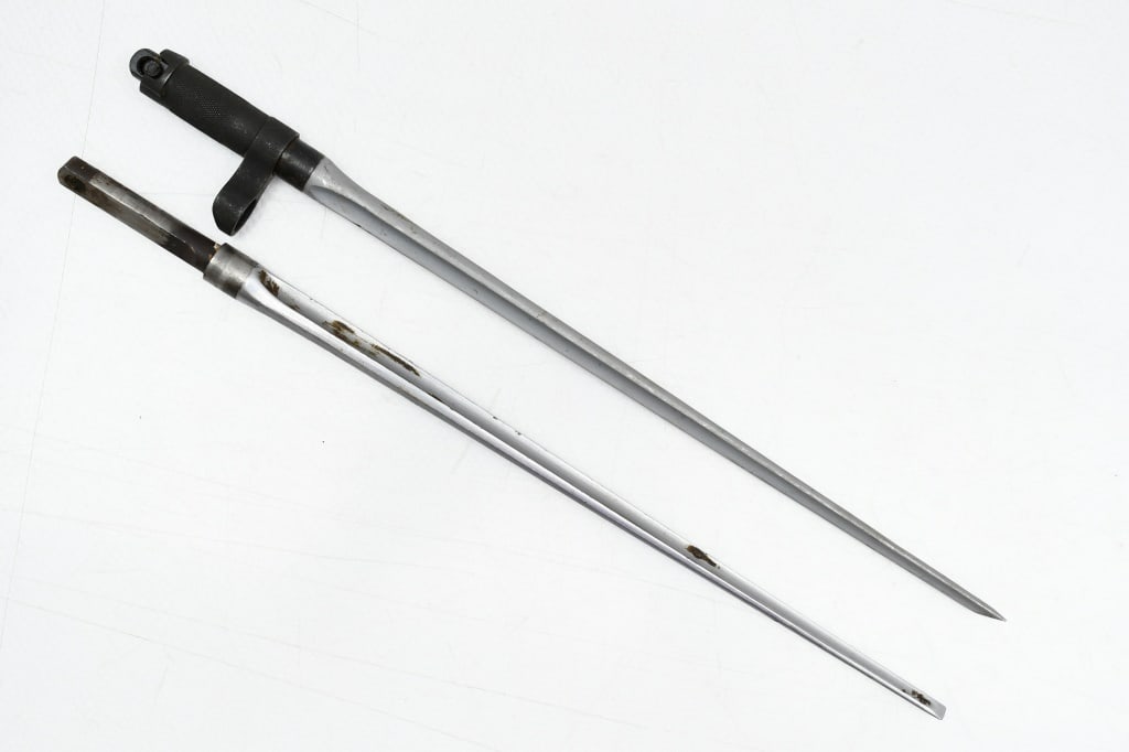 (2) Chinese Type 56 Carbine (sks) Bayonets (12" Blades) Auction