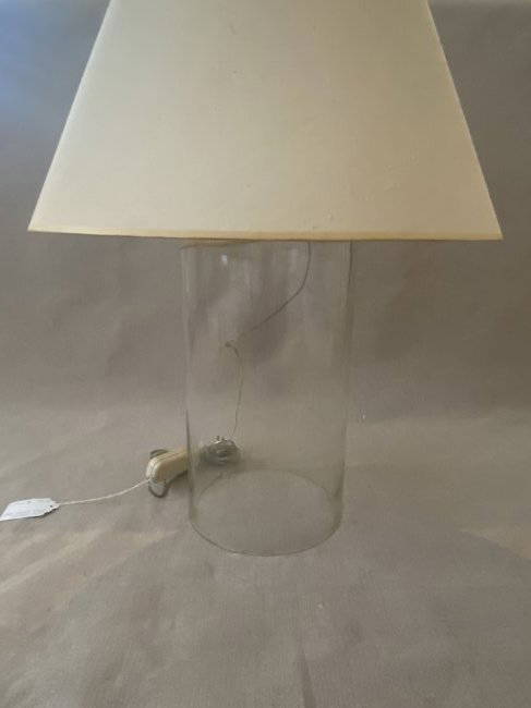 John Saladino Designed Pyrex Table Lamp 1980s Auction