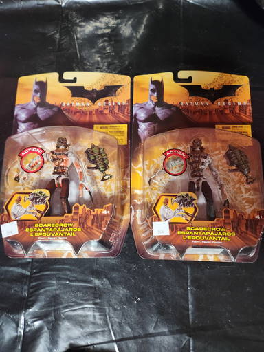 Dc Comics Batman Begins Scarecrow Both Versions
