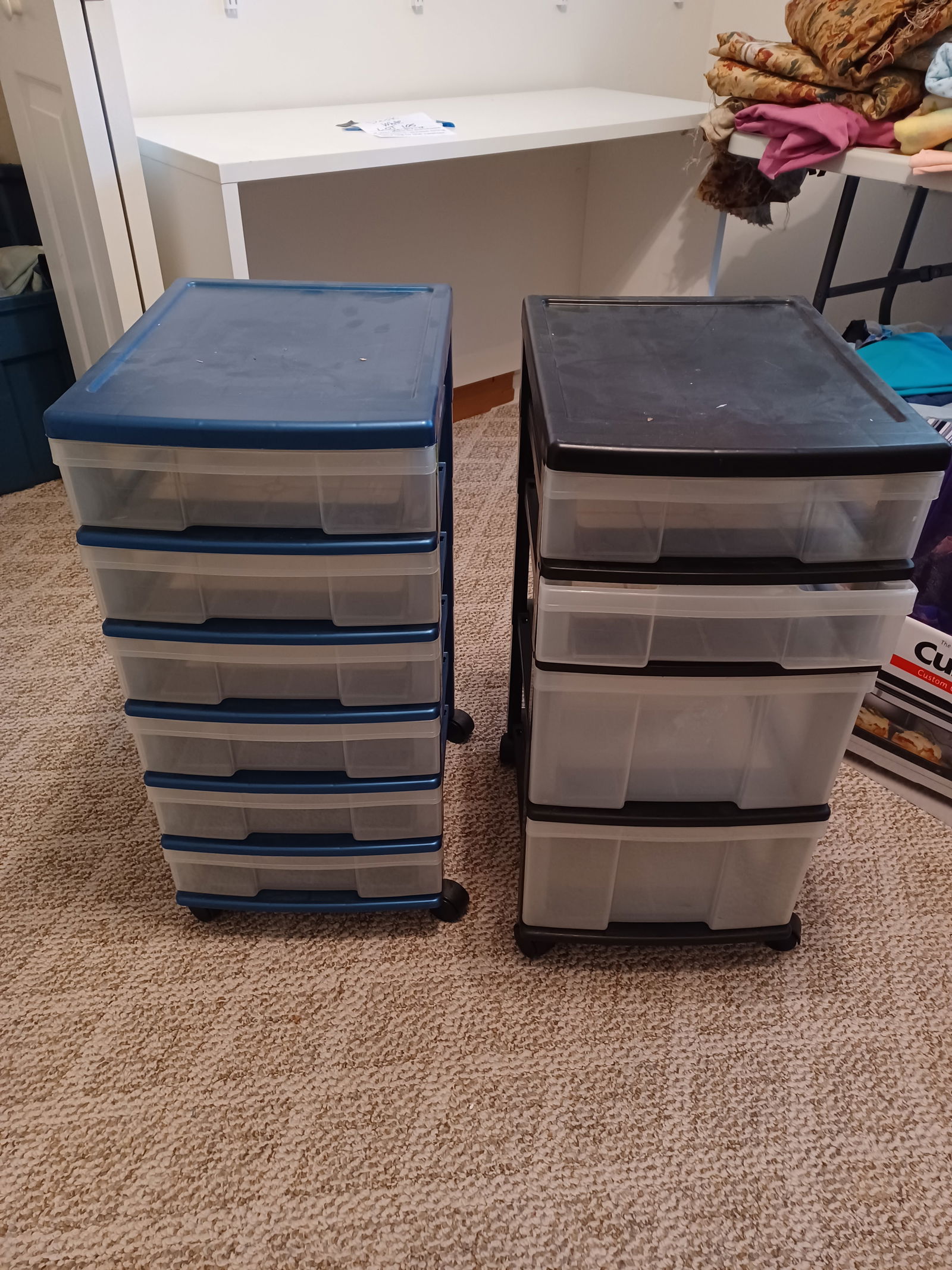 Pair Of Rolling Storage Bins - Jul 02, 2025 | Mama Rose's Treasure Llc ...