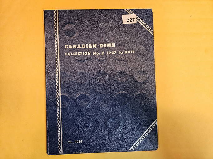 Nice, Partially Complete, Canadian Silver Dime Album