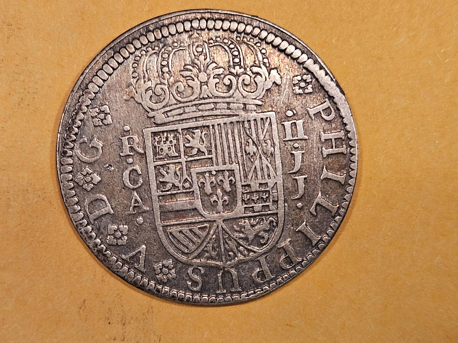 1721 Spain Silver Coin Auction