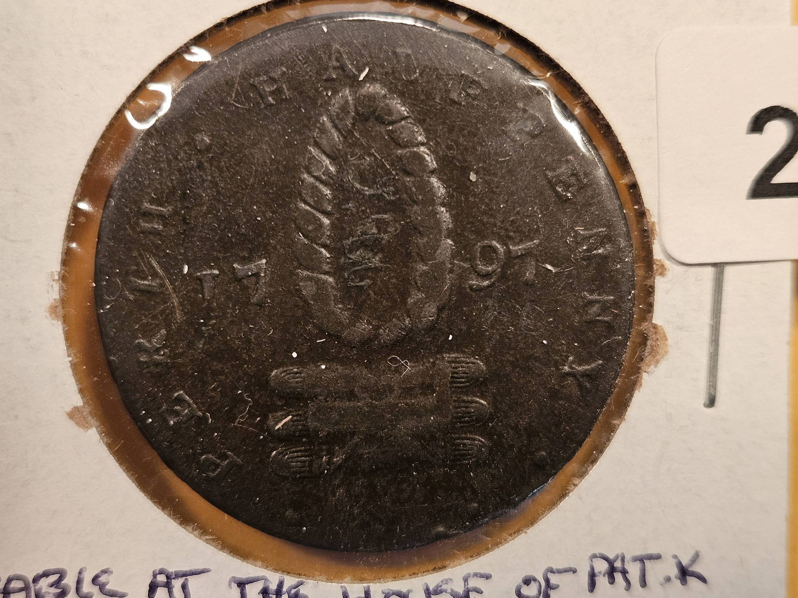 Conder Token! 1797 Perthshire-perth Half-penny Token Auction