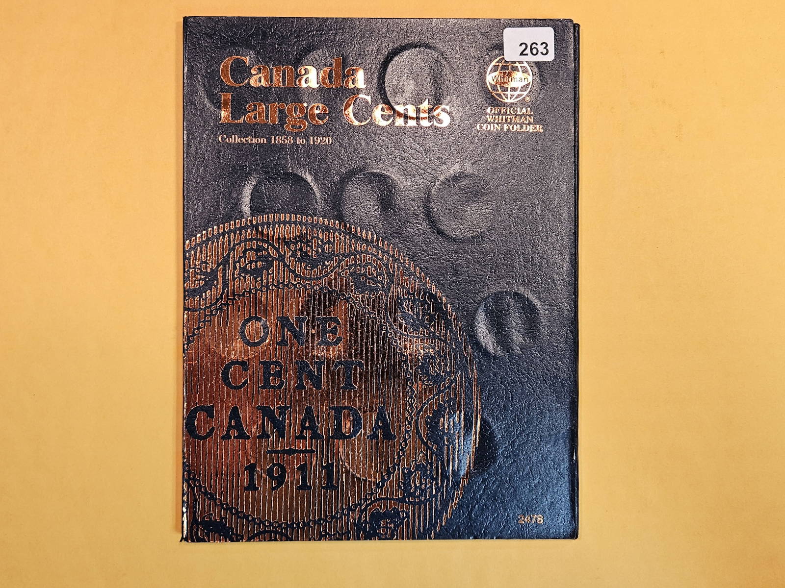 Partially Complete Canada Large Cent Collection Auction