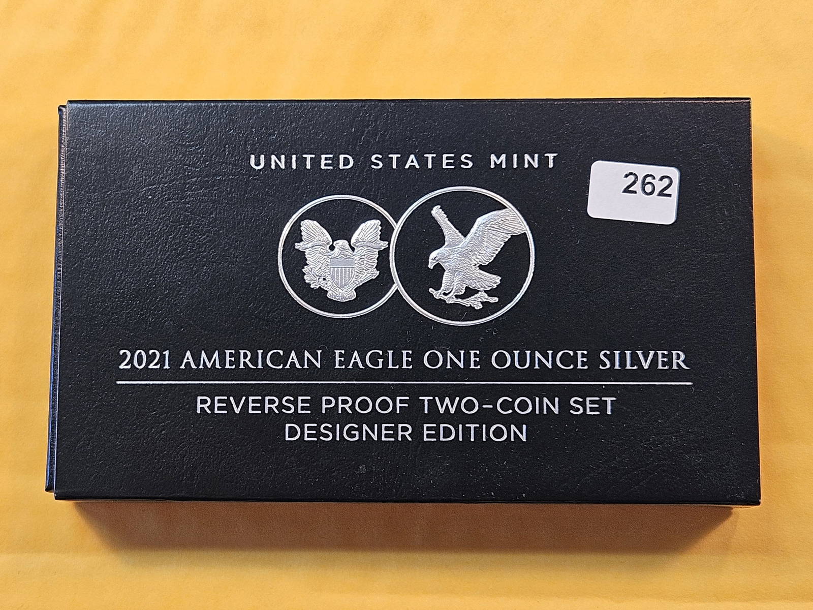 2021 American Eagle Reverse Proof Two-coin Set, Designer Edition Auction