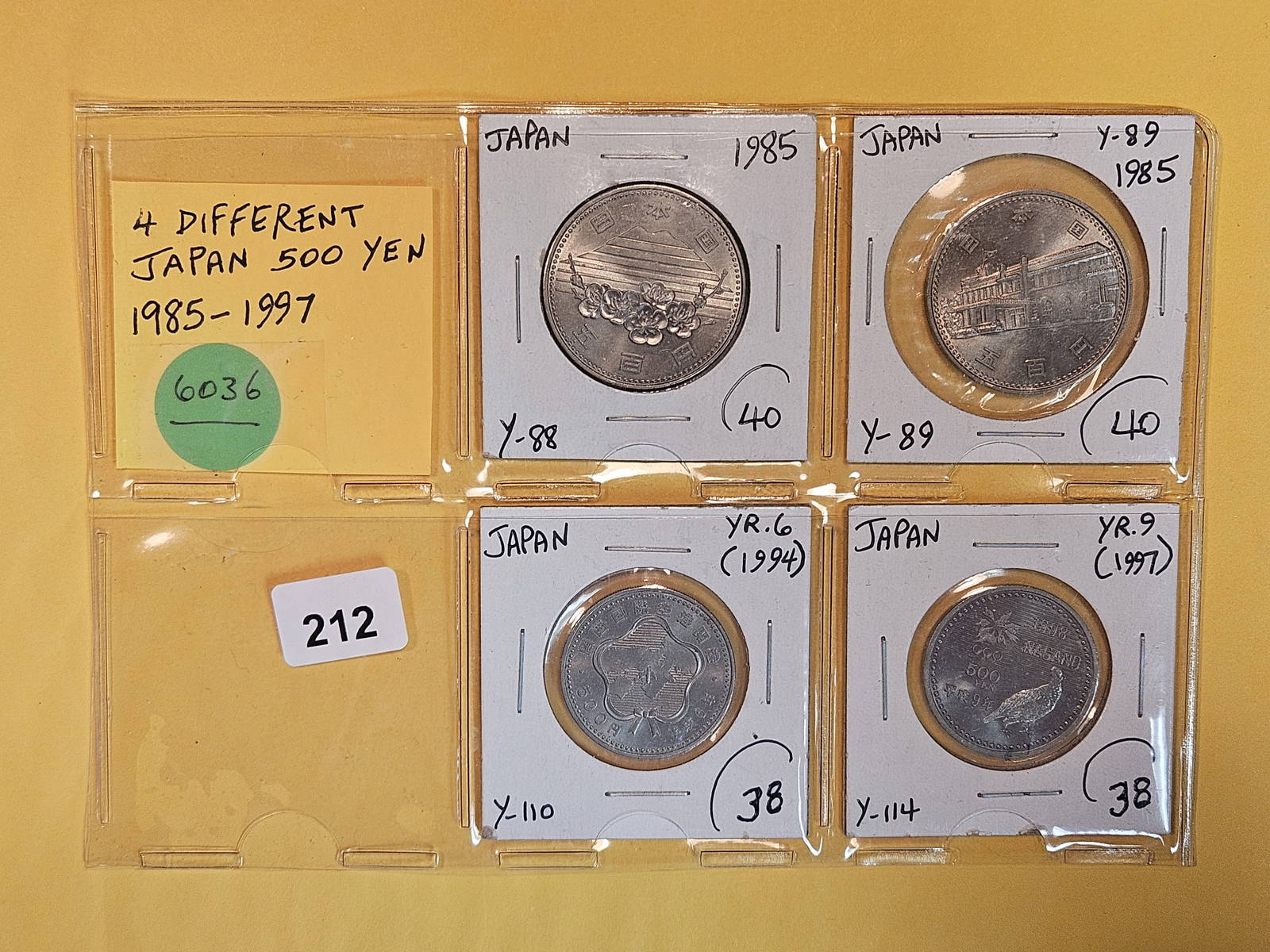 Four Different Japan Coins - Jun 27, 2025 | Coinhunters In Il