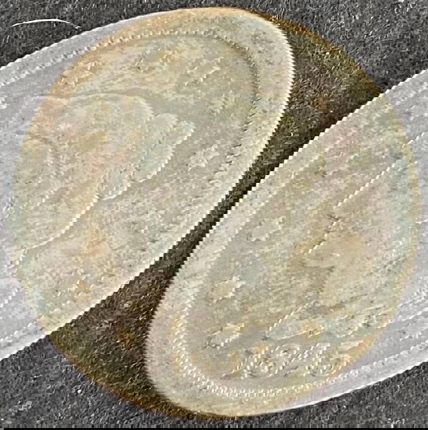 1845 Braided Hair Large Cent Auction