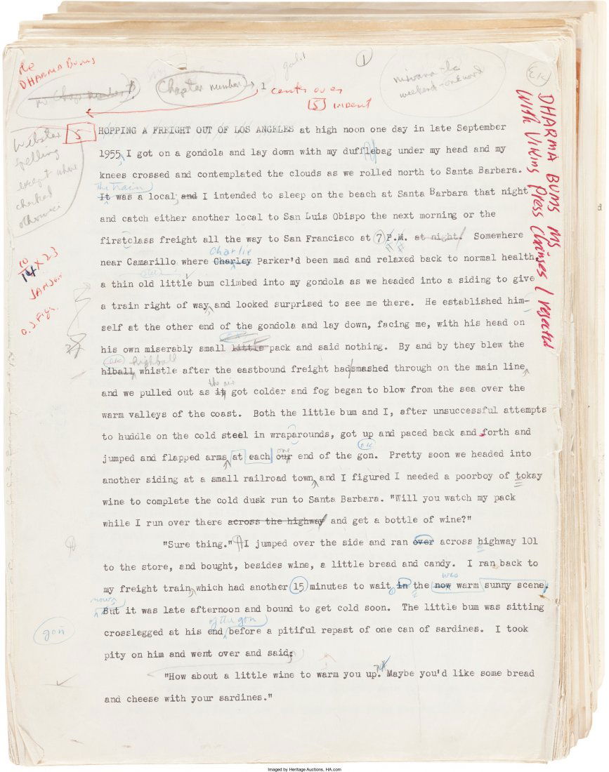 Jack Kerouac (john Louis Kerouac). Original Type