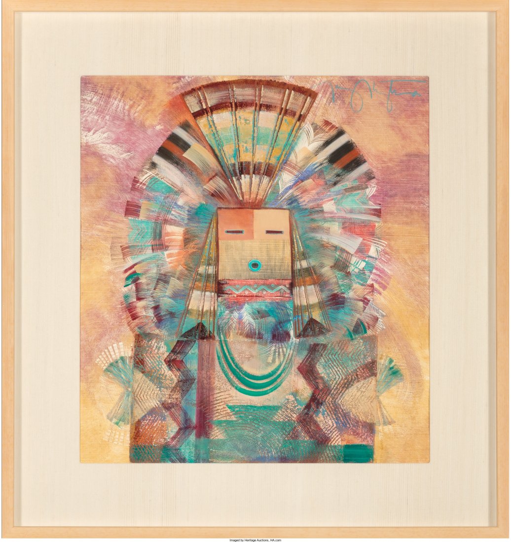 Tony Abeyta, Navajo (b. 1965) Deity Composition
