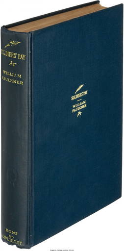William Faulkner. Soldiers' Pay. New York: Boni