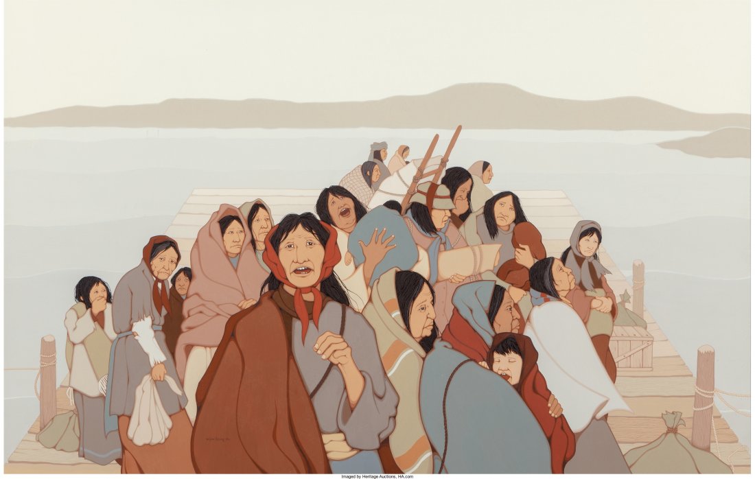 Valjean McCartey Hessing (American, b. 1934) Waiting